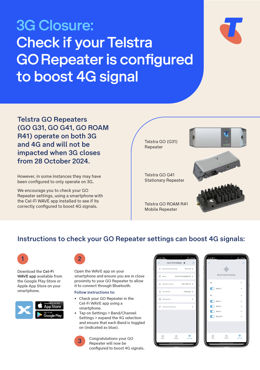 News Story - Telstra Closing its 3G Network » Shire of Goomalling